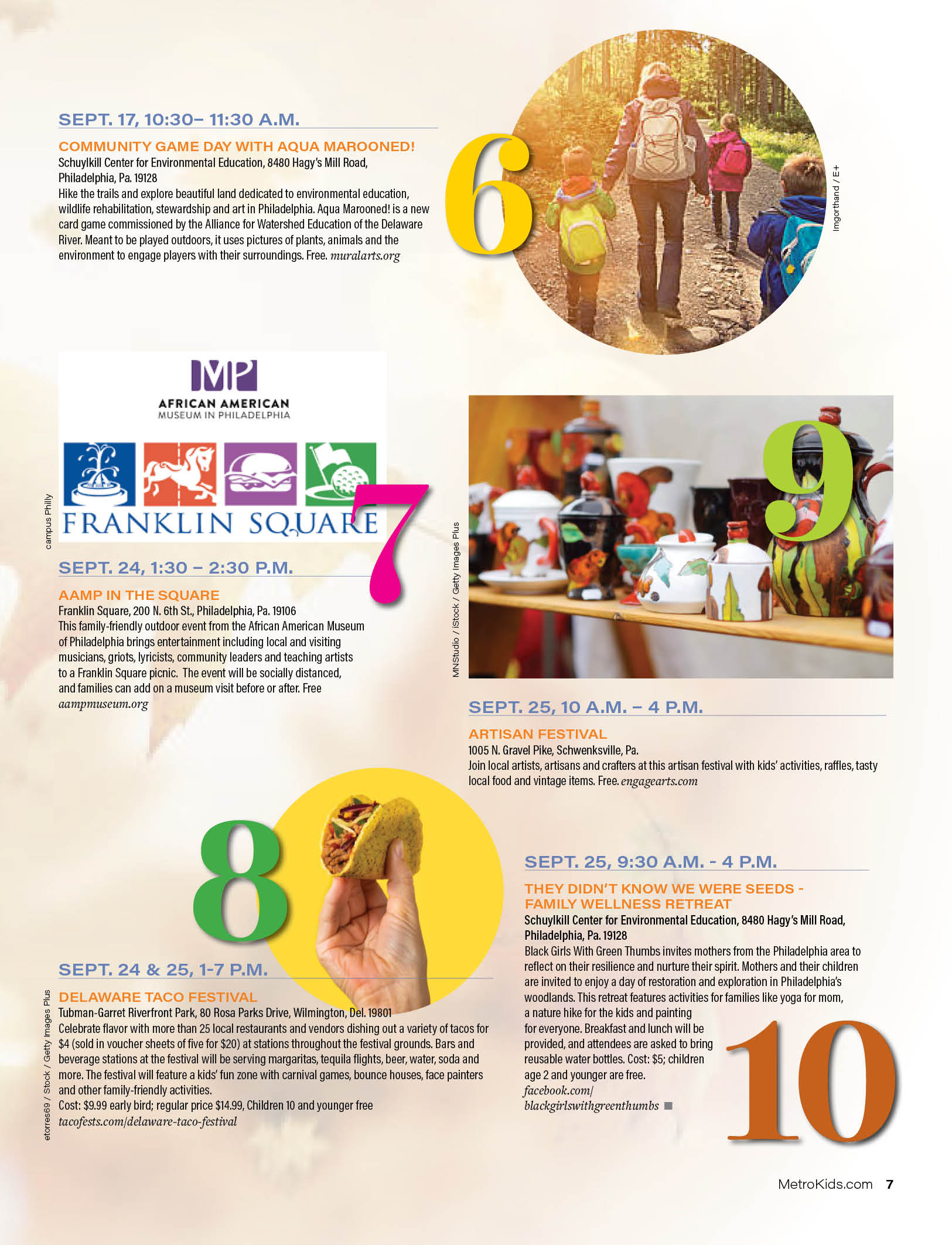 Family Events for September 2022 - Metrokids
